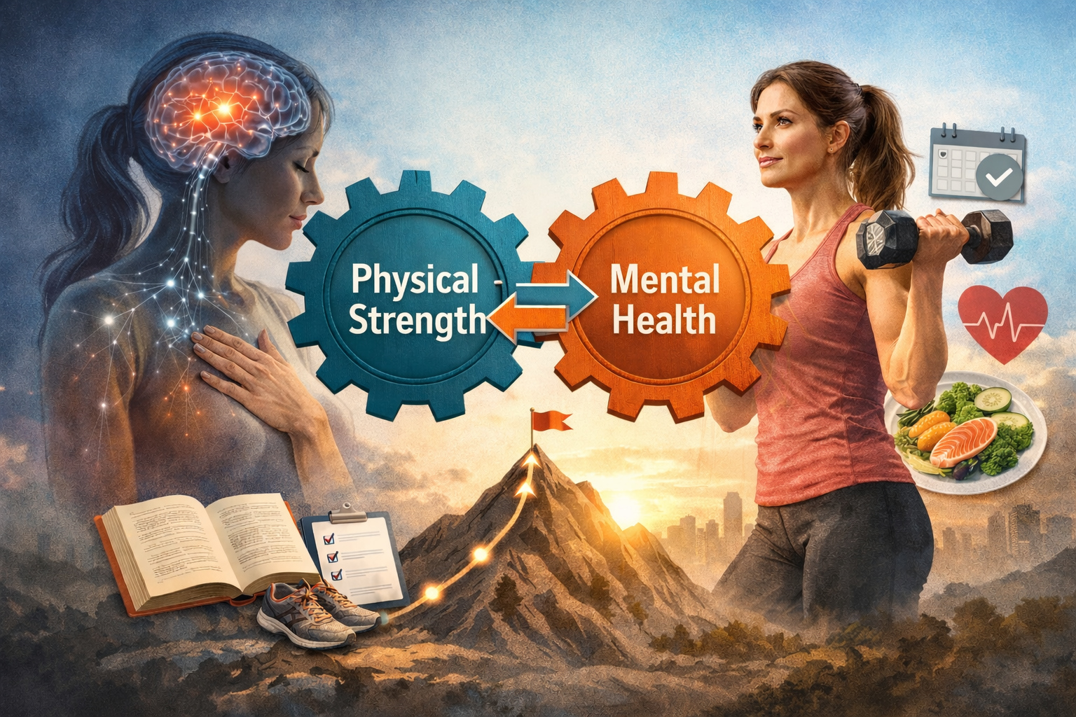 Physical Strength, Muscle Growth and Mental Health