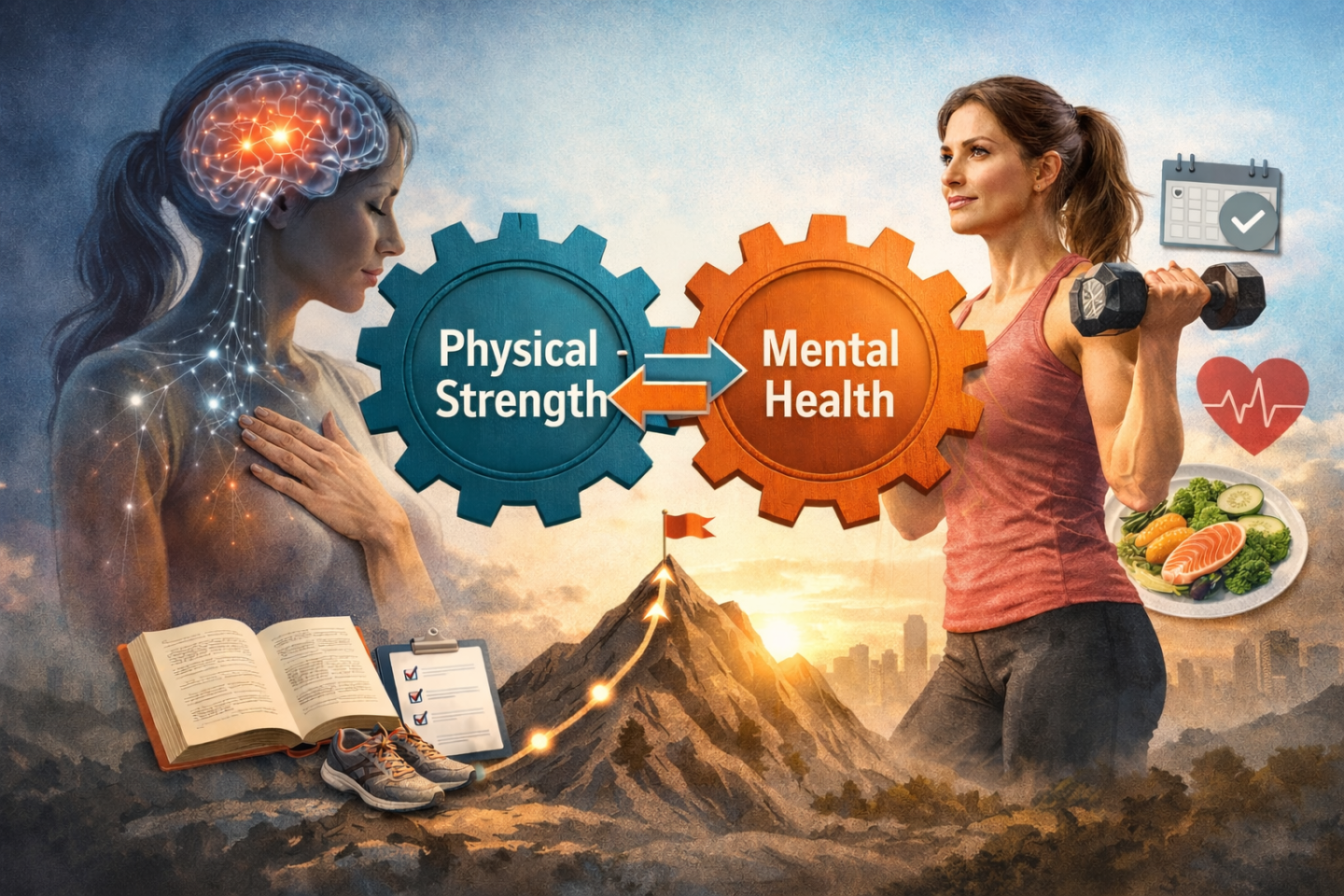 Physical Strength, Muscle Growth and Mental Health